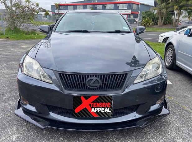 Gloss Black Front Splitter (Clean Finish) – Xtensive Appeal